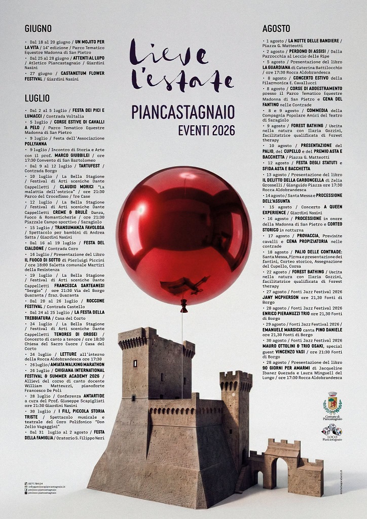 Piancastagnaio, "Lieve l'Estate" inizia con un Mojito per la vita ...