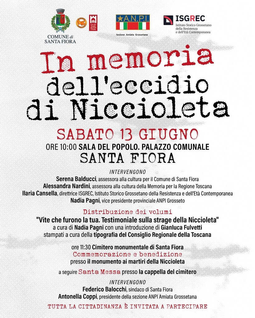 Strage di Niccioleta, Santa Fiora non dimentica - Amiatanews
